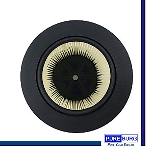 PUREBURG VF4000 Replacement Vac Filter Compatible with Ridgid VF4000 72947 Wet/Dry 5 to 20 Gal Also Compatible with Shop Vac Husky 6-9 Gal WD5500 WD0671 RV2400A RV2600B WD06700 WD09450, 1-Pack