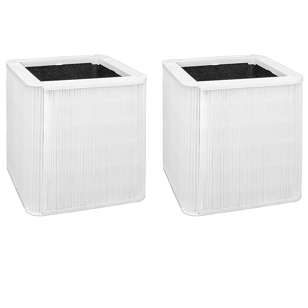 Lhari 2-Pack Blue Air 211+ Replacement Filter Compatible with Blueair Blue Pure 211+ Air Purifier