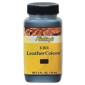 Fiebing's Leathercolors 4 oz, Black,50-2026-BK