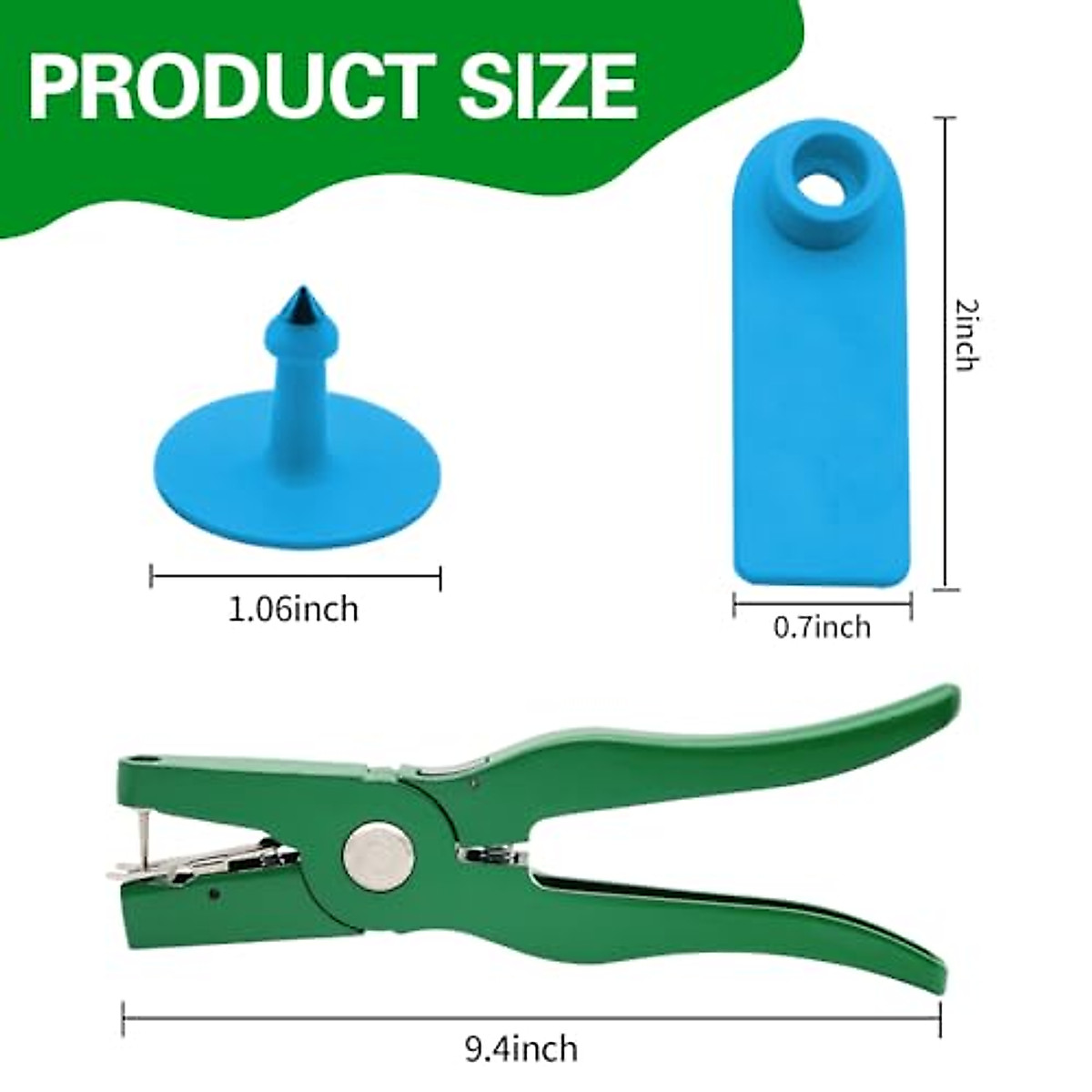 Sheep Ear Tag Marker Applicator - Convenient Livestock Tool