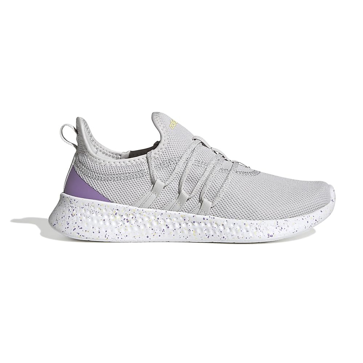adidas Women's Puremotion Adapt 2.0 Sneaker, Grey One/White/Almost Yellow, 10