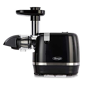 Omega H3000D Cold Press 365 Juicer Slow Masticating Extractor Creates Delicious Fruit Vegetable and Leafy Green High Juice Yield and Preserves Nutritional Value, 150-Watt, Black