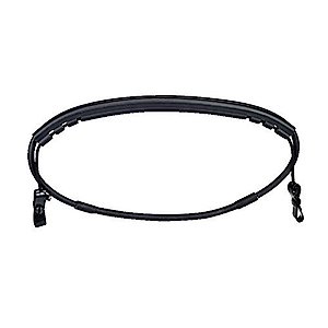 MSA 459458 Goggle Retainer for Hard Caps, Capacity, Volume, Standard, Black