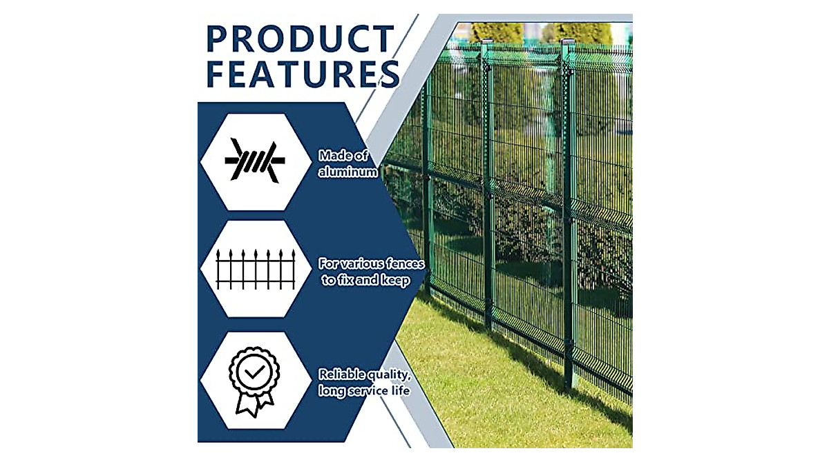102 Pieces Fence Wire Clips and Twisters for Secure Fencing