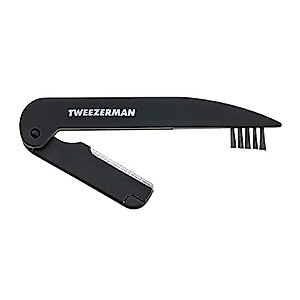 Tweezerman Precision Folding Brow Razor - Eyebrow Razor for Women and Men