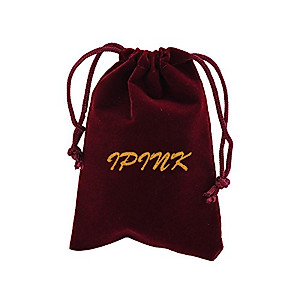 IPINK Spike Bars Labret Lip Ring Stud Body Piercing Stainless Steel Black 50pcs 16g