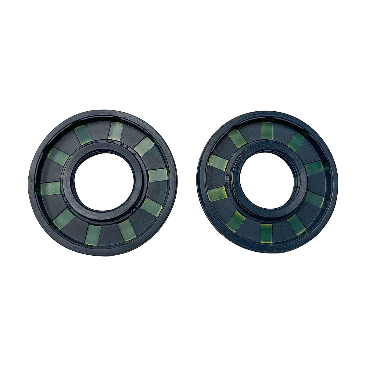 ENGINERUN Crankshaft Crank Shaft Oil Seals (2 Pack) Compatible with Husqvarna Chainsaw Parts 455 455E 455 Rancher 460 OEM 503261901 503 26 19-01