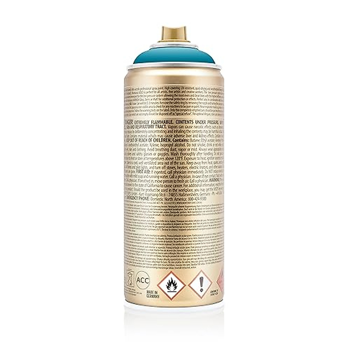 Montana Cans Montana GOLD 400 ml Color, Aqua Spray Paint,MXG-G6260, 13.53 Fl Oz (Pack of 1)