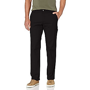 Lee Men's Extreme Motion Canvas Cargo Pant Black 42W x 30L