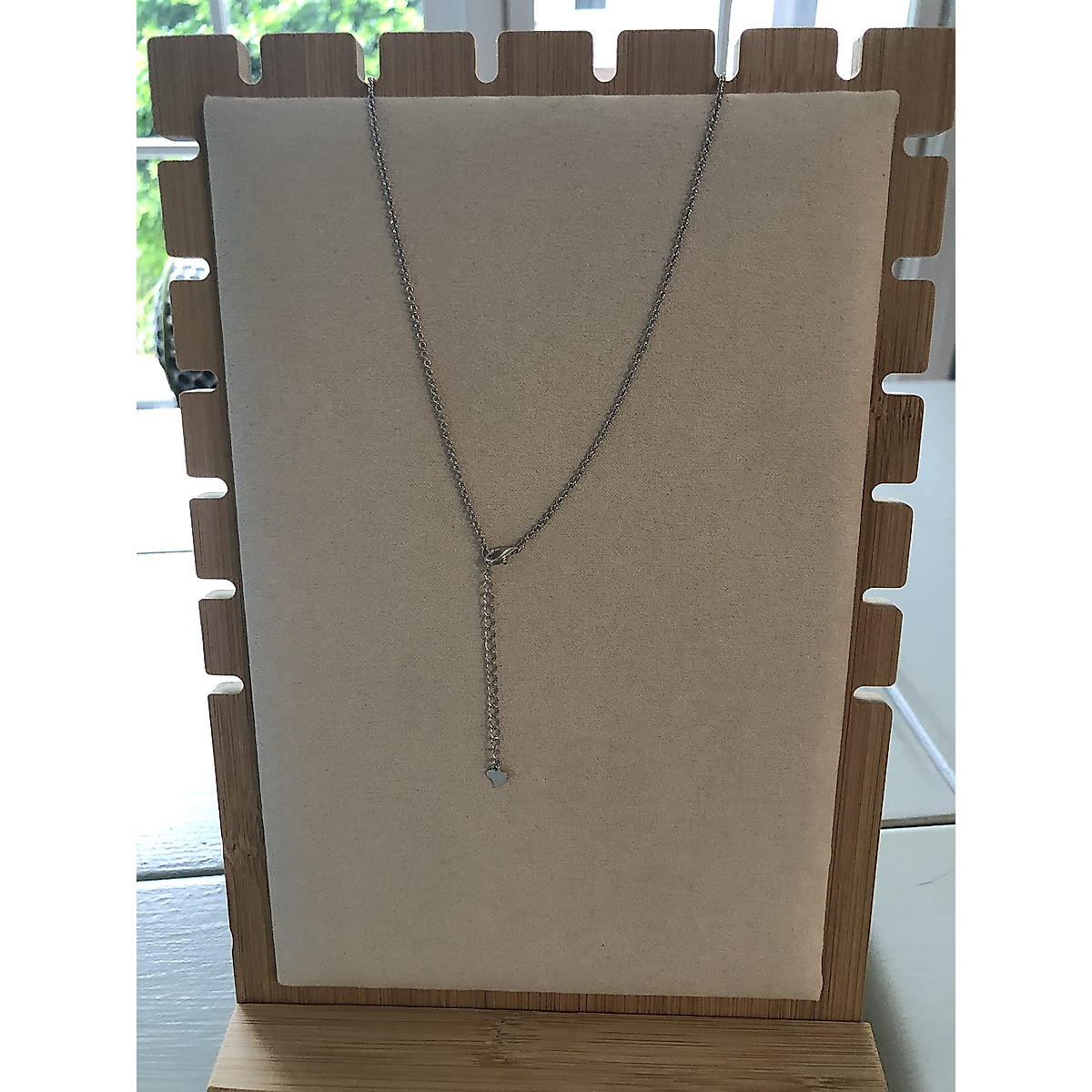 Hit Happy Sleek Pickleball Pendant Necklace (Black)