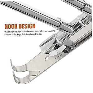 EVANEM Rotating Towel Rail Wall Mounted Hooks Swivel Towel Rack Wall Mounted Clothes Rack Bathroom Towel Hook Towel Rack for Bathroom Coat Hanger Bathroom Swing Arm Towel Bar Towel Rod
