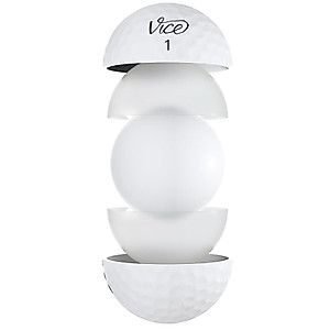 Vice Pro White Golf Balls (One Dozen (12 Golf Balls))
