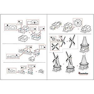Metal Earth Windmill 3D Metal Model Kit Fascinations