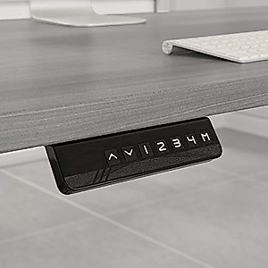 Bush Business Furniture Studio C Home-Office-desks, Platinum Gray