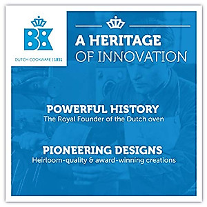 BK Carbon Steel Mini Dutch Oven, 2-Cup, Cream (CC003132-001)