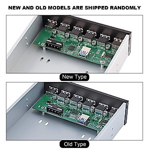 Shipenophy Data Transmission Sturdy Long-Term Use Multi-Functional Front Panel Plug and Play Computer