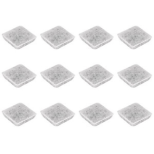 Nispira Premium Charcoal Water Filter Replacement Compatible with Petmate Replendish Mason Pet Fountains, 12 pk