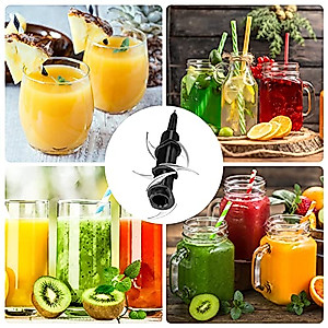 Blender 6 Blade Replacement Head,Mainly Mixer Replacement Accessory, Compatible with Nin-JA 1100W 1200W 1500W Kitchen Mixer System