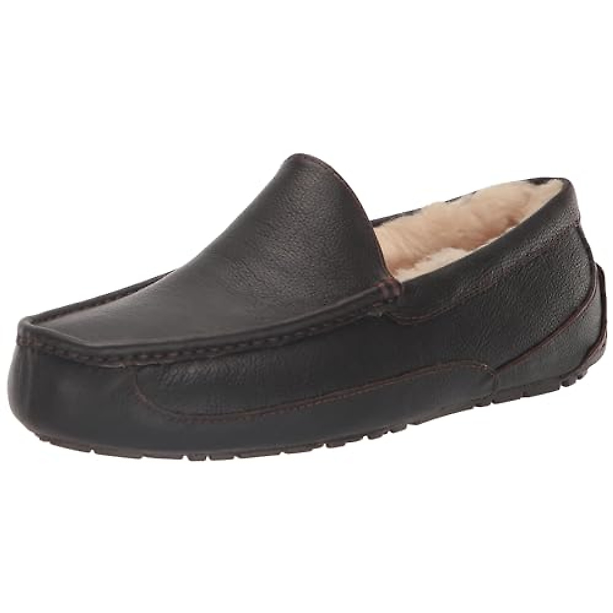 UGG Men's Ascot Slipper, Dark Spice, 13
