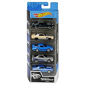 Hot Wheels Fast and Furious 5 Pack Vehicles