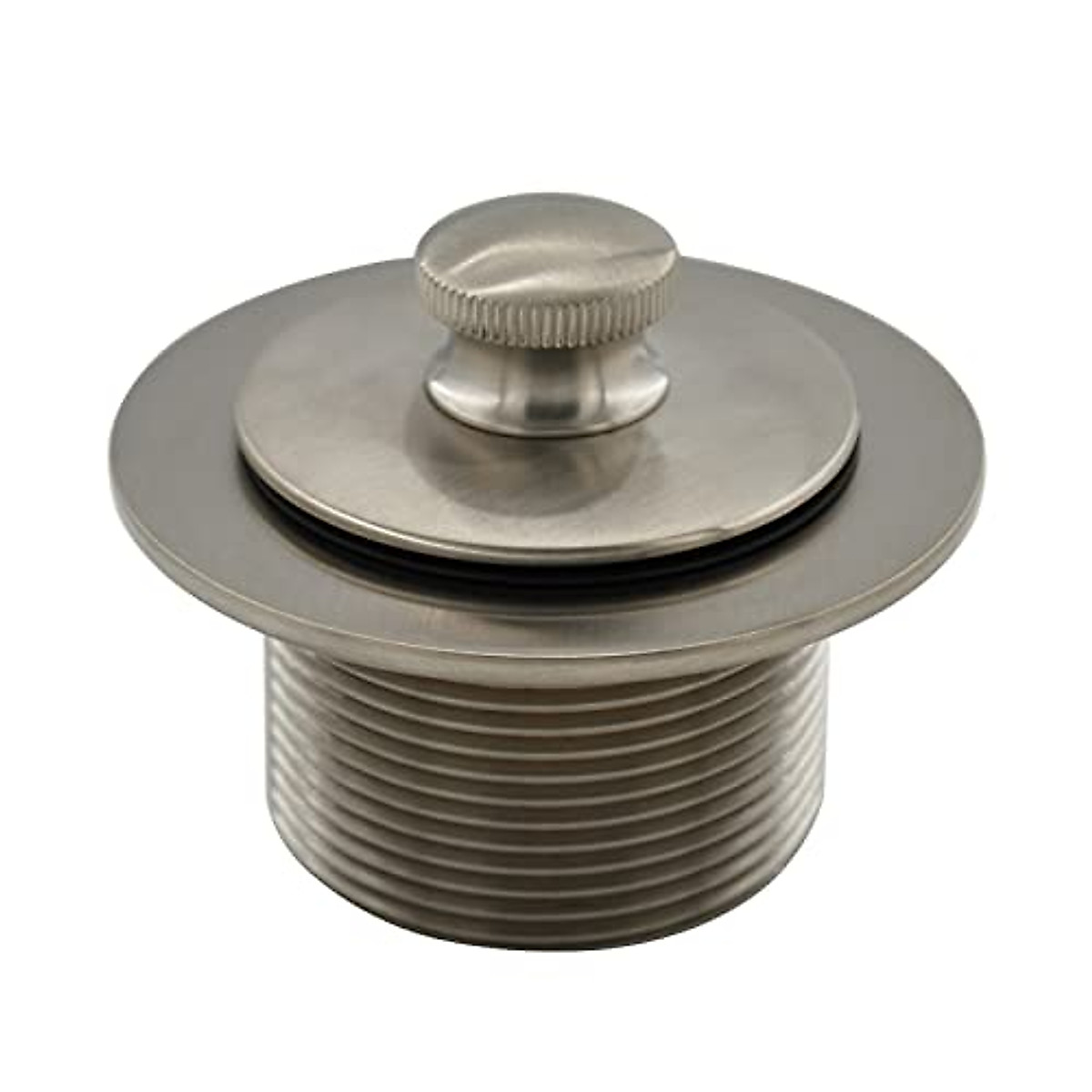 1-3/4 Inch Threaded Tub and Shower Drain Kit, Can be Used to Repalce Moen T90331BN, with Push-N-Lock Drain Assembly, Brushed Nickel