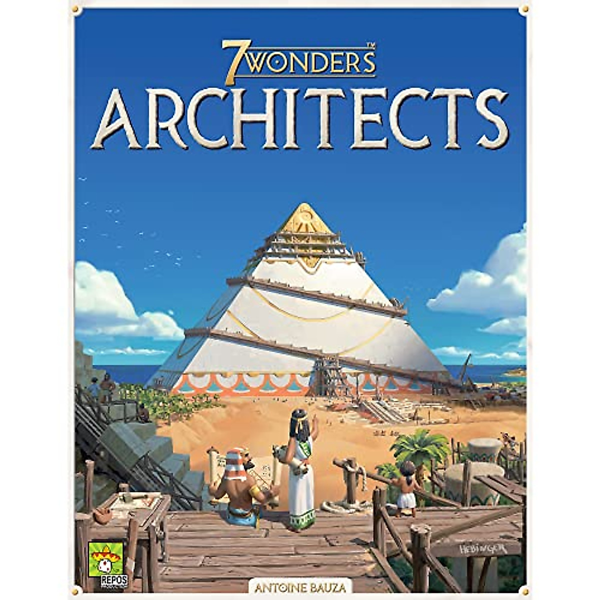 7 Wonders Architects | Strategy Game | Board Game for Kids and Families | Civilization Board Game for Game Night | Ages 8+ | 2-7 players | Avg. Playtime 25 Min | Made by Repos Production