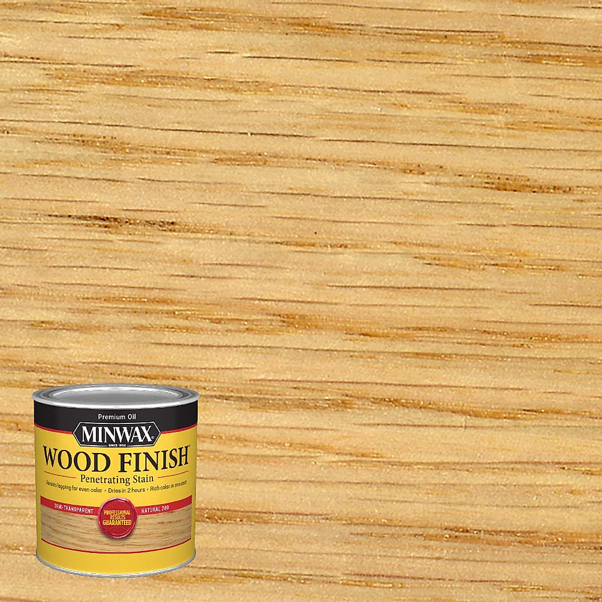 1/2 pt Minwax 22090 Natural Wood Finish Penetrating Oil-Based Wood Stain