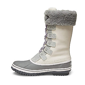 Eddie Bauer Women's Hunt Pac Deluxe Boot, Snow, 8