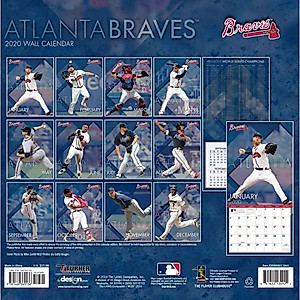 Atlanta Braves 2020 Calendar