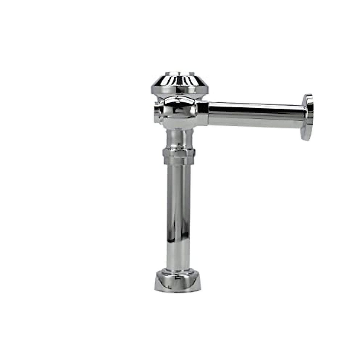 Zurn Z6000-YB-YC Aquaflush Exposed Manual Diaphragm Flush Valve with 3.5 GPF, Sweat Solder Kit, Cast Wall Flange in Chrome