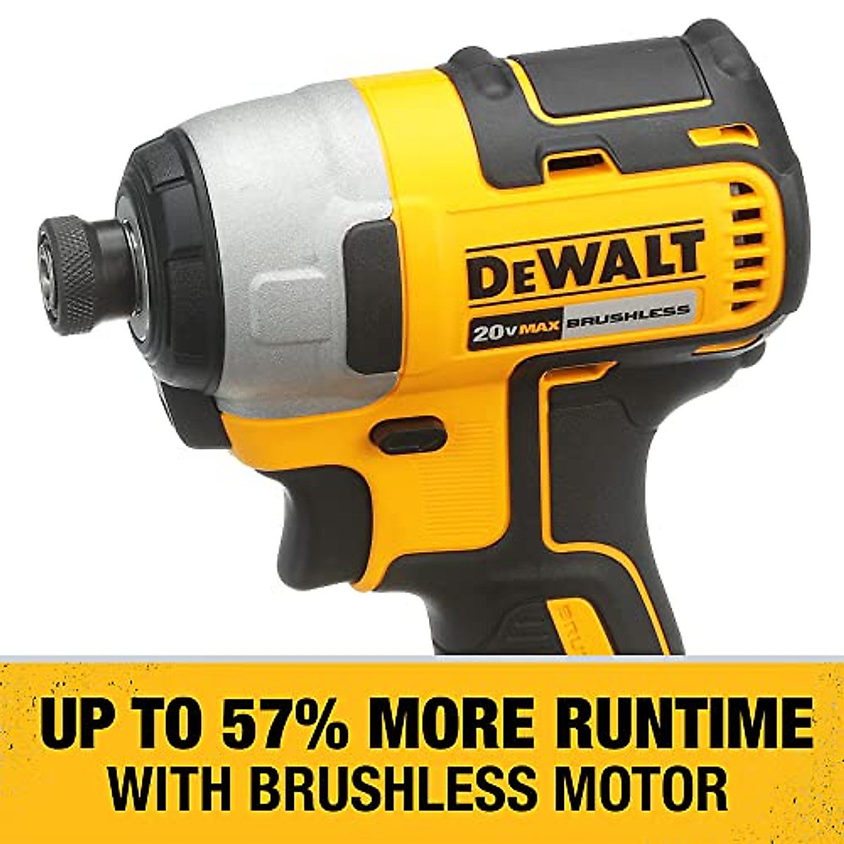 DEWALT 20V MAX* Cordless Impact Driver Kit, Brushless, 1/4-inch (DCF787C2)