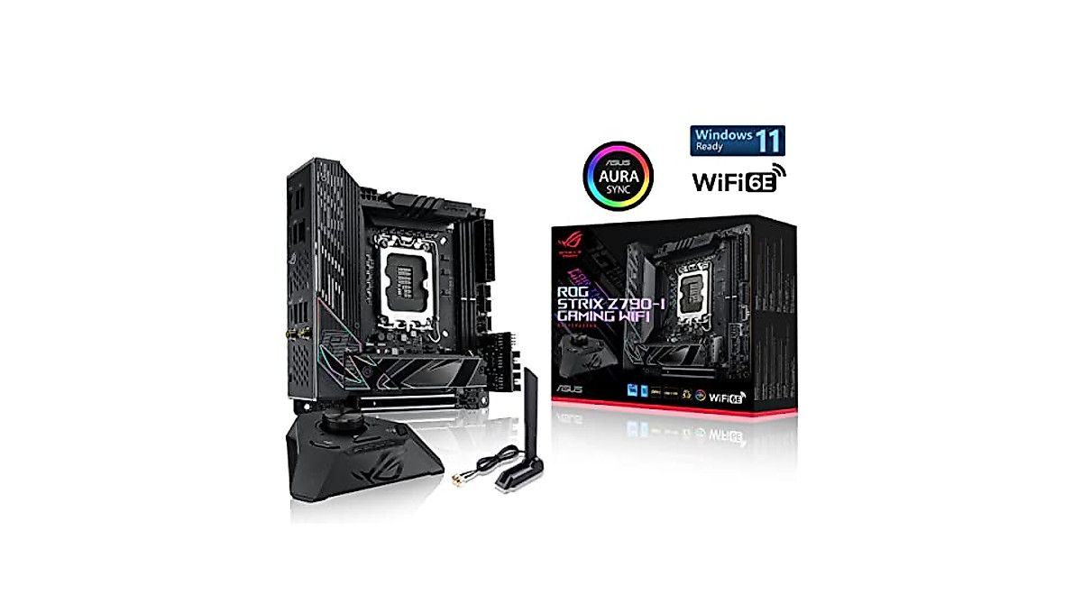ASUS ROG Strix Z790-I Gaming WiFi 6E LGA 1700 (Intel®13th&12th Gen)mini-ITX gaming motherboard ...