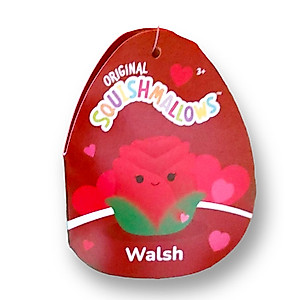 Squishmallows Official Kellytoy Perfect Pair 8 Inch Sunny Bee and Walsh Rose Plush - 2023 Valentine’S Squad Set of 2 Stuffed Animal Toy