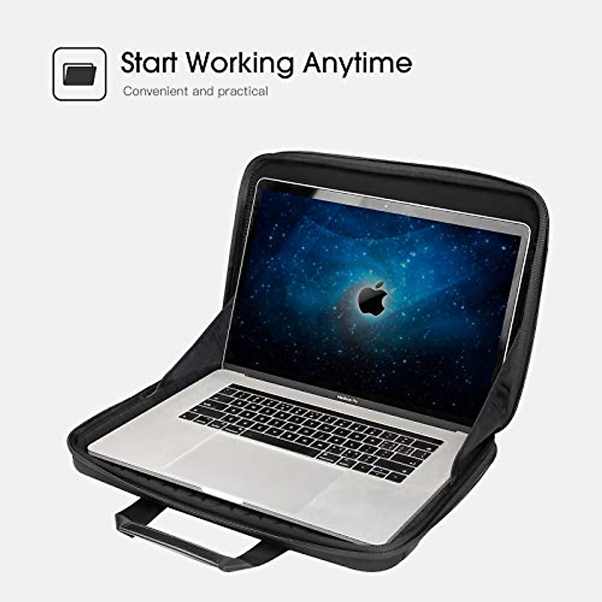 Smatree Heavy Duty Hard Case Compatible for 16.2inch MacBook Pro 2021, for 15.6inch Acer Aspire 5, Predator Helios 300, Nitro 5, for 15.6 inch HP Pavilion (Black)