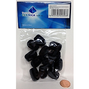 Tetra-Teknica MNWSDP Mini-size Lapel Microphone Windscreen, Color Black, One Dozen Pack