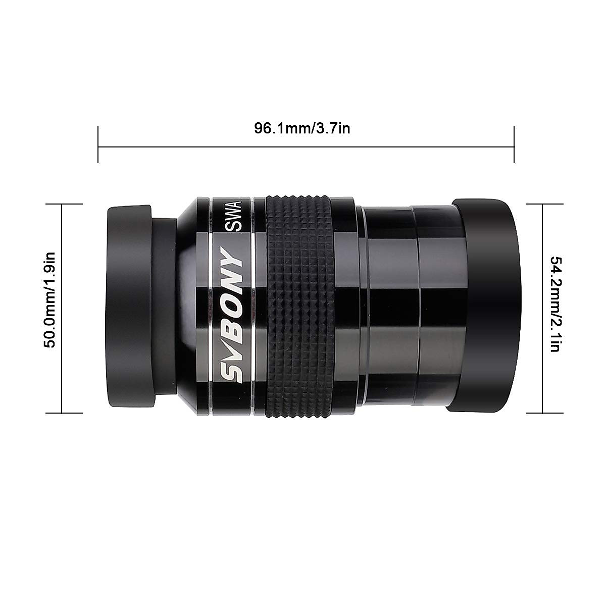 SVBONY SV154 Telescope Eyepiece 2 inch Super Wide Angle Eyepiece 70 Degree 26mm Telescope Accessory SWA Eyepiece for Astronomy Telescope (2 in)