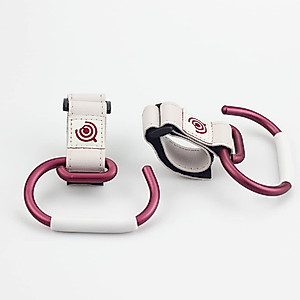 Cabilock Buggy Hook for Stroller Wheelchair Walker Stroller Hooks Bag Hooks for Hanging Diaper Bags Grocery Shopping Bags 2pcs