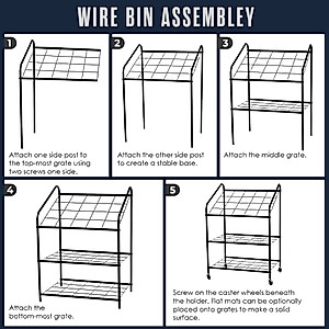 Houseables Blueprint Holder, Blueprint Storage Rack, Print Rack, Plan Holder, Poster Display Rack, Plan Rack, Blueprint Cabinet, Construction Plan Holder, Metal, 4x4” Compartments, 20 Slots, w/Wheels