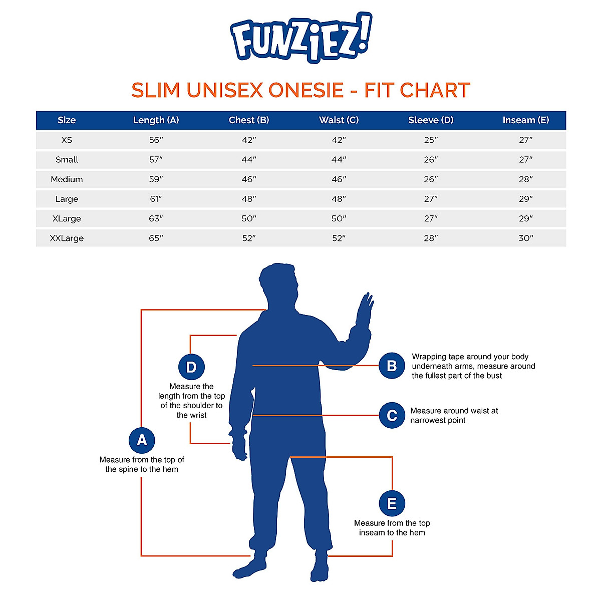 Funziez! Glow in the Dark Skeleton Adult Onesie - Halloween Costume - Plush One Piece Cosplay Suit for Adults, Women and Men