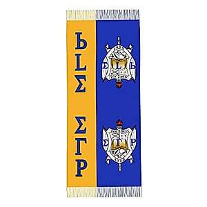 Sigma Gamma Rho Women Scarf Super Soft Classic Scarf Shawls For Winter Sorority Gifts Idea For Women Friedns Warm Scarves, 100