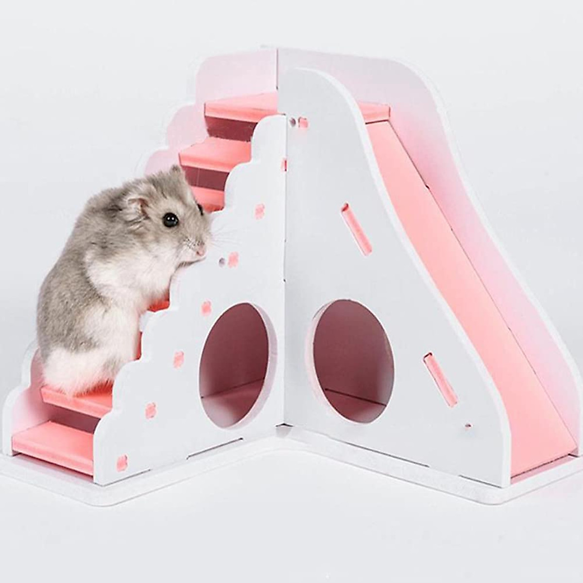POPETPOP 1pc Pet Slide Hamster Sliding Ladder House Slide Playground Hamster House Colored Hamster Nest Pet Hamster House Pet Hamster Toy Hamster Hideout Hamster Playground House