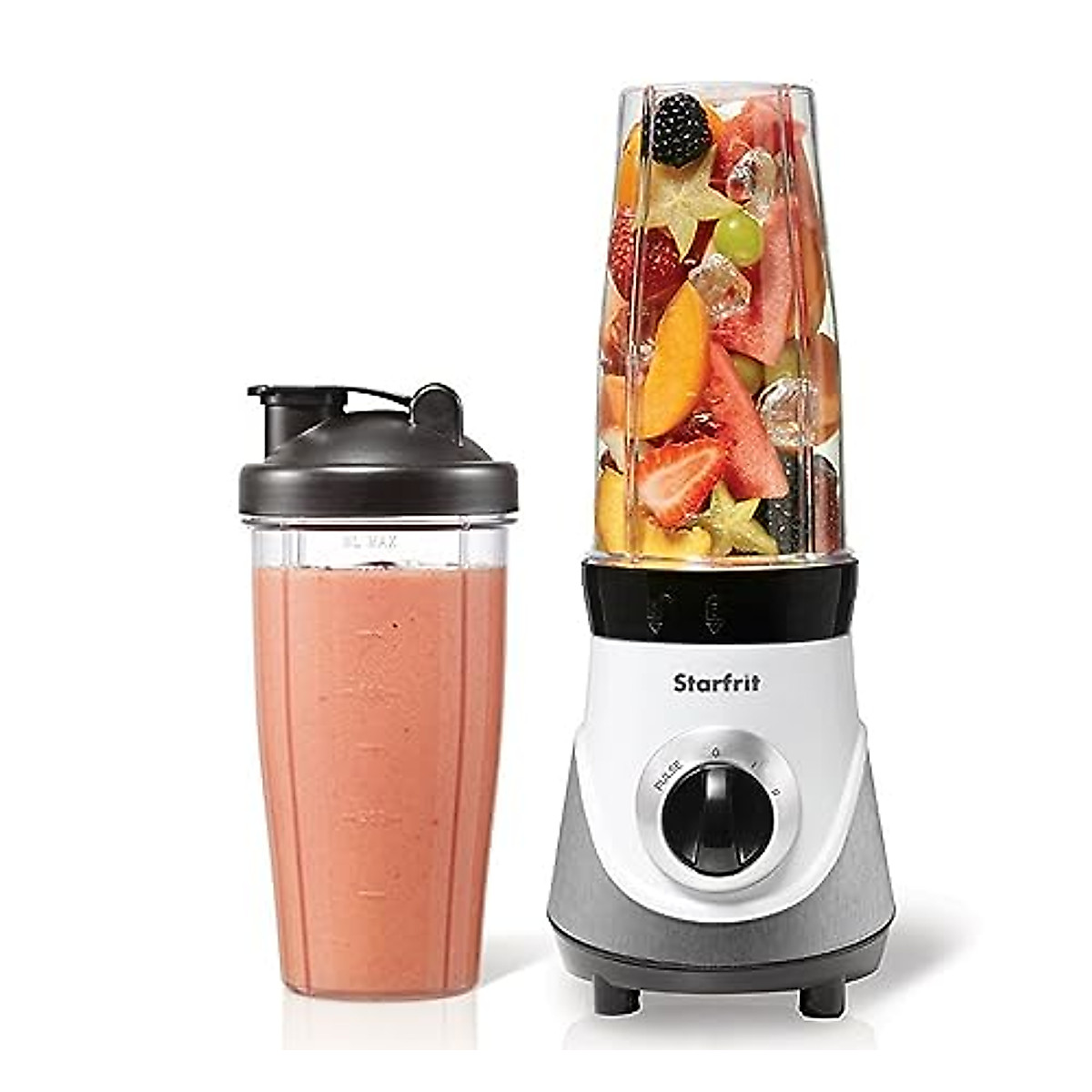 Starfrit Personal Blender, w/Two Cups, Two Blades 024300-004-0000
