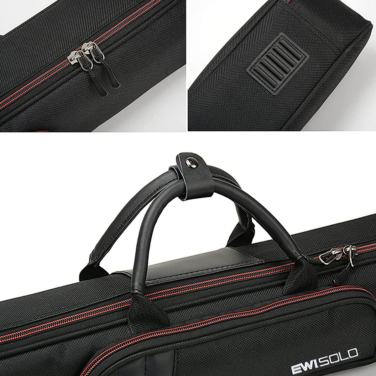 Chehery Soprano Saxophone Clarinet Case for EWI SOLO/USB/5000/4000S Portable Digital Wind Instrument Backpack Electronic Wind Instrument Bag, Storage Instrument Accessories