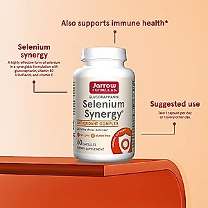 Jarrow Formulas, Selenium Synergy Capsules, 60 Count