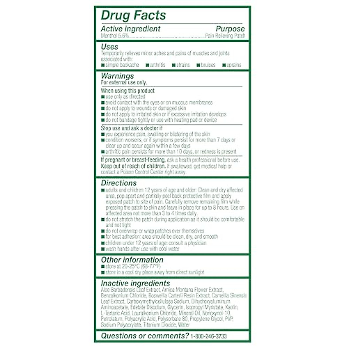 Biofreeze Pain Relief Flexible Strips Pre-Cut, 4Ct. Pain Relief for Sore Muscles, Arthritis, Backaches, Sore Joints, Sprains, Strains, and Bruises (Packaging May Vary)