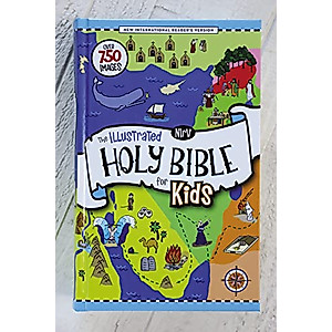 NIrV, The Illustrated Holy Bible for Kids, Hardcover, Full Color, Comfort Print: Over 750 Images