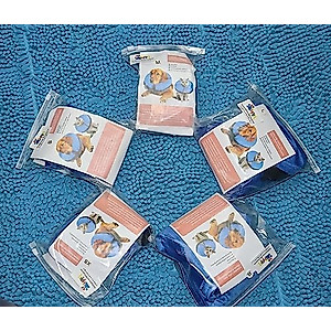 THAIN Soft Dog Recovery Protective Collar After Surgery-Cone Inflatable Collar for Dogs and Cats - Adjustable Washable Elizabethan Collar (XL)