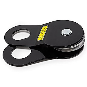 Driver Recovery Products 8-Ton Snatch Block - Heavy Duty 16,000 lb (8T) Capacity Pulley Accessory