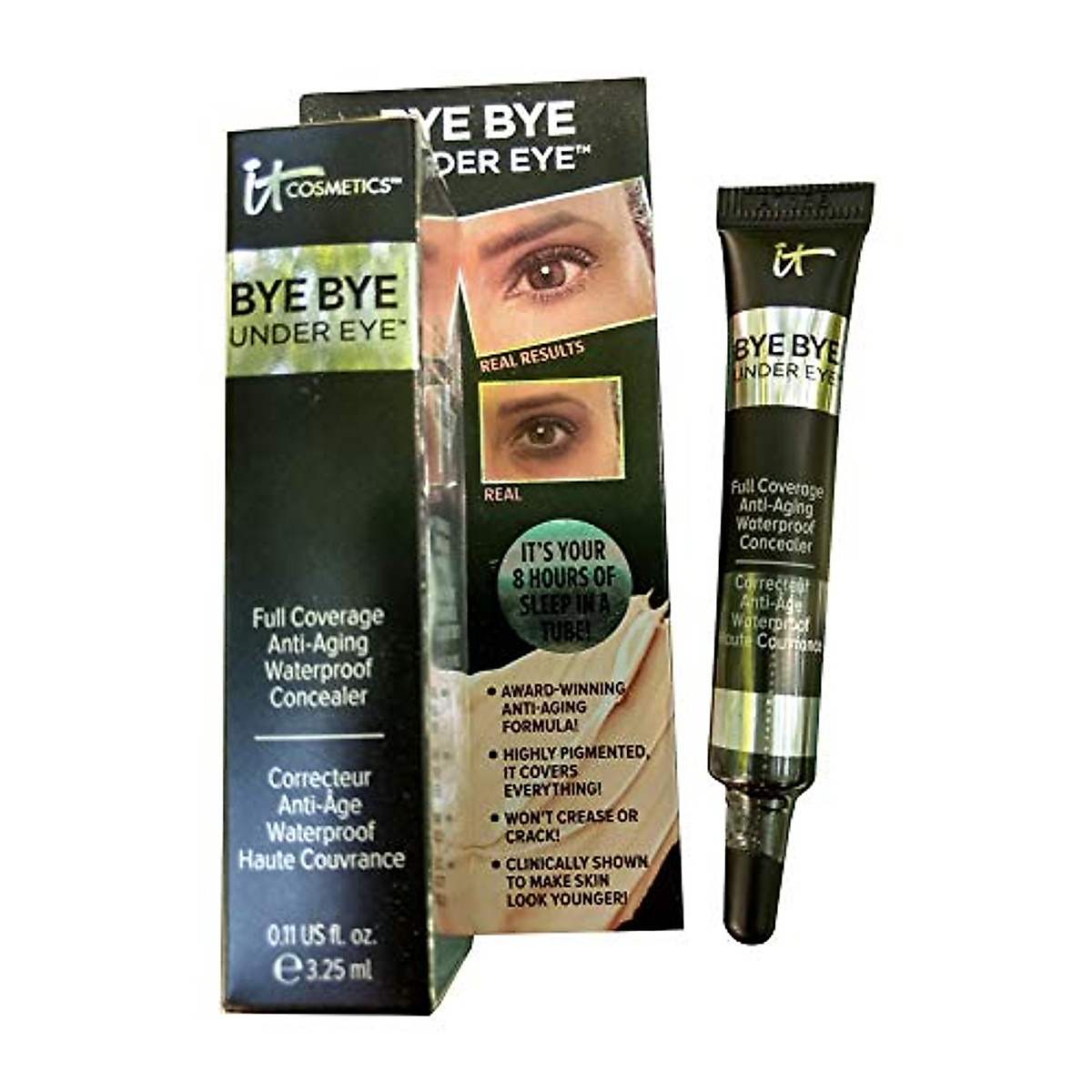 It Cosmetics Bye Bye Under Eye Full Coverage Anti-Aging Waterproof Concealer 0.11 FL OZ