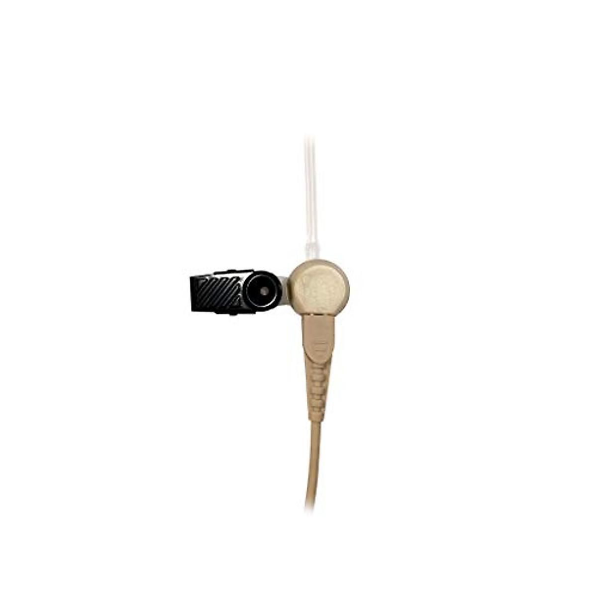 Universal IFB Earpiece 3.5mm & 1/4” Connector Anchor/Broadcaster in Ear Monitor Only On Camera On Stage Professional EarSet Compatible w/iPhone, Andriod, Telex, Clear-Com, Comrex, Lecstronics